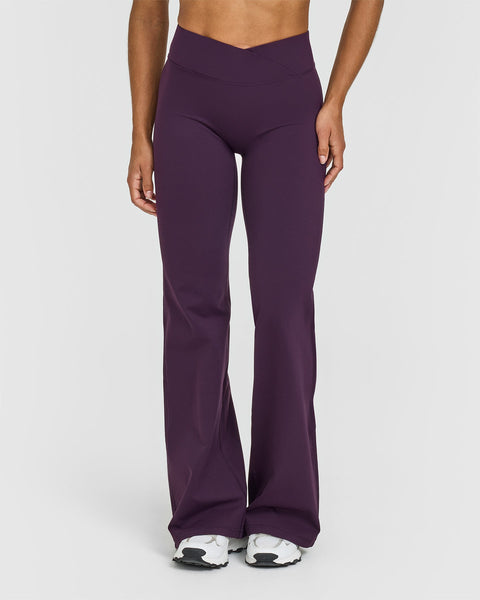 Flared Hosen - Farbe Blackberry Purple | Oner Active